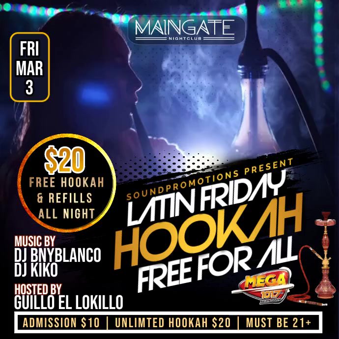 hookah lounge | PosterMyWall