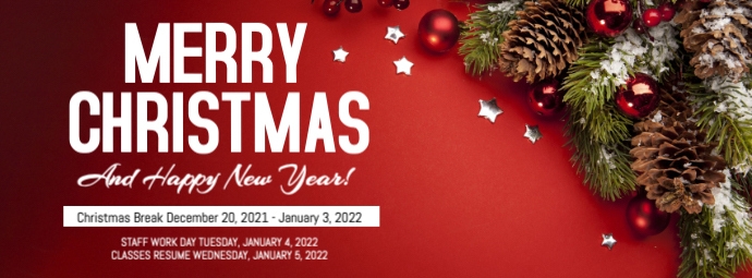 Christmas Break Banner | PosterMyWall