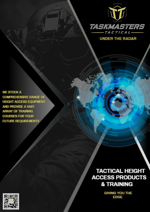 FRONT PAGE Company flyer template FRONT COVER Tactical Equipment and ...