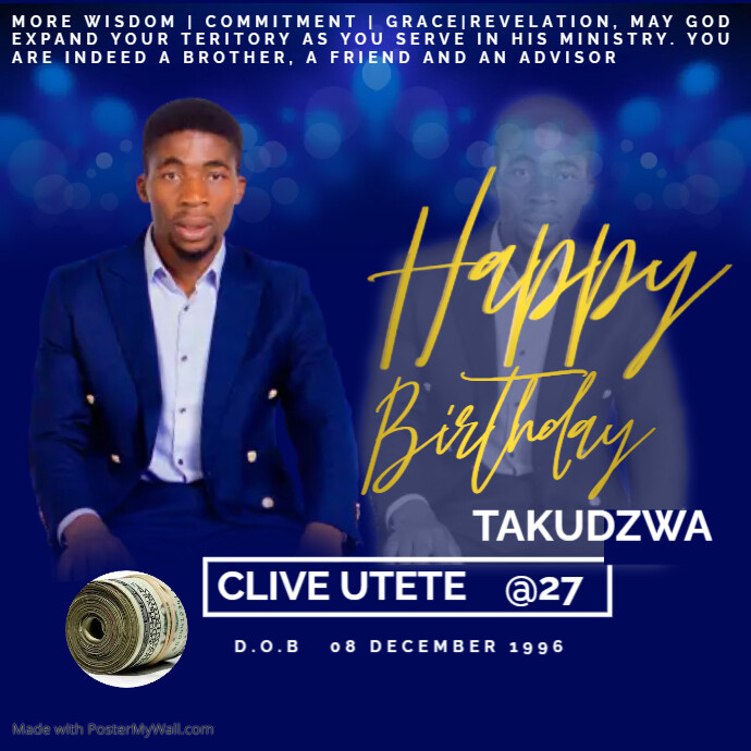 happy birthday | PosterMyWall