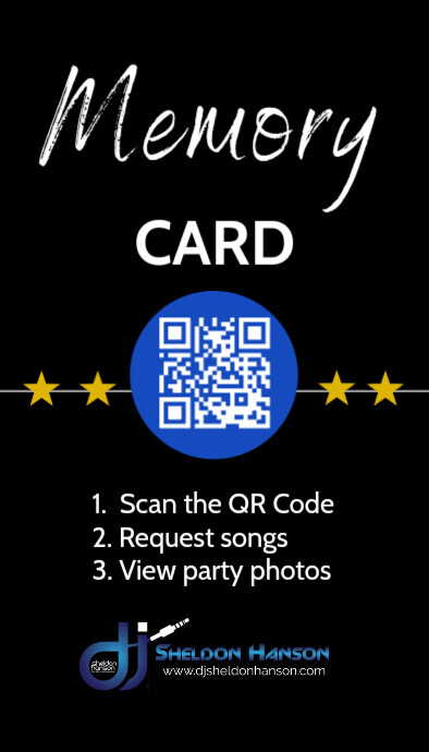 qr code review card template design | PosterMyWall