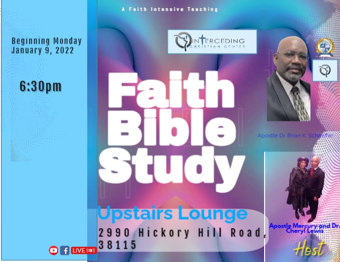 Faith Bible Study | PosterMyWall