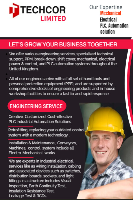 Engineering flyer ,CORPORATE flyer | PosterMyWall