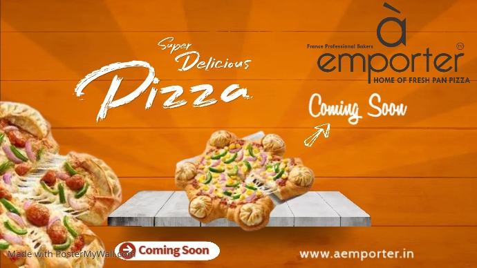 Summer Pizza Ads | PosterMyWall