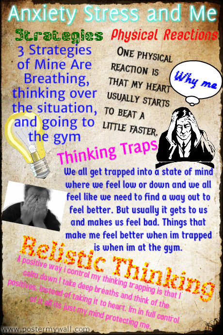 Stress and Anxiety | PosterMyWall