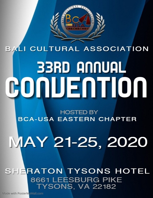 BCA CONVENTION DC | PosterMyWall