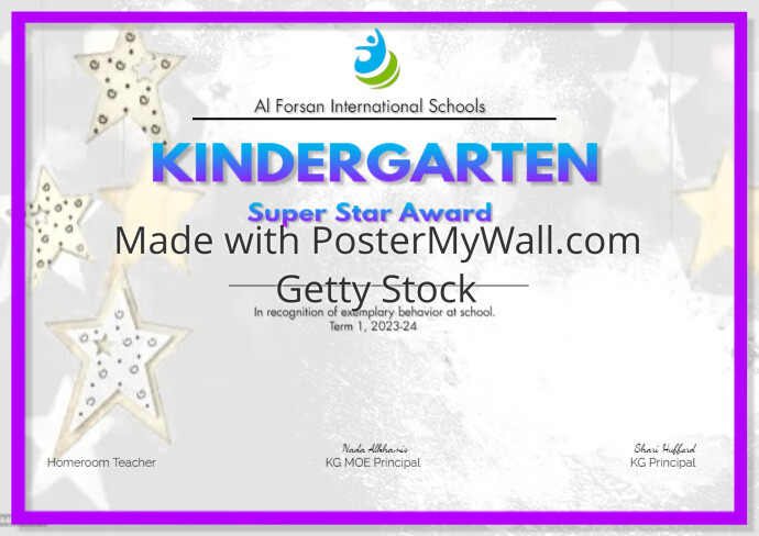 Super Star Award | PosterMyWall