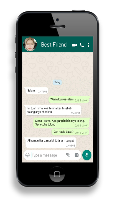 Copy of iphone phone whatsapp chat simulation story | PosterMyWall