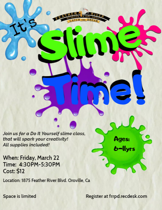 Slime time | PosterMyWall