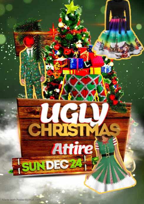 ugly sweater party | PosterMyWall