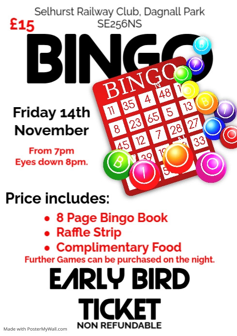 bingo night template (1) | PosterMyWall