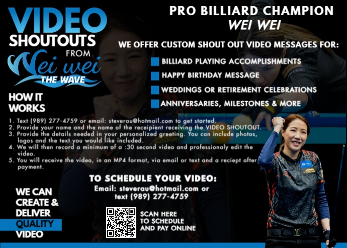 Shout Out Video (2) | PosterMyWall