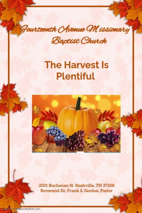 Autumn Festival Pinterest | PosterMyWall