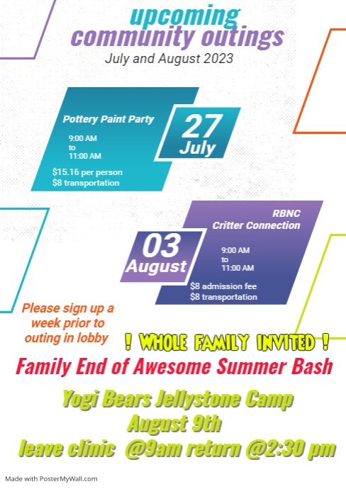 Upcoming Events Template | PosterMyWall