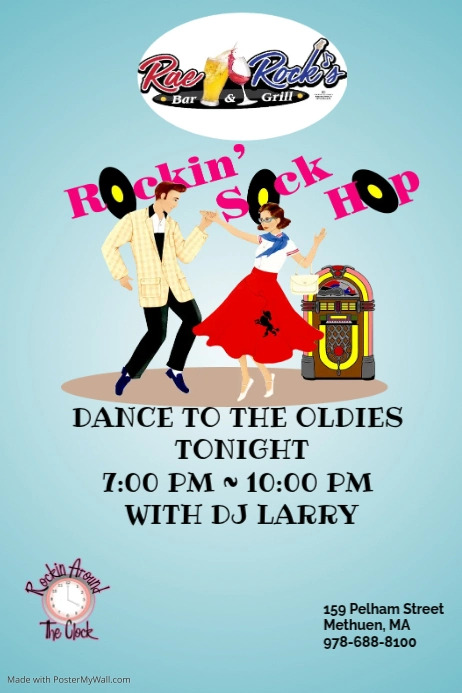 the 50's poster template | PosterMyWall