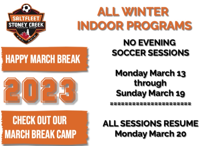 2023 March Break - Winter Indoor Mon 2022 | PosterMyWall