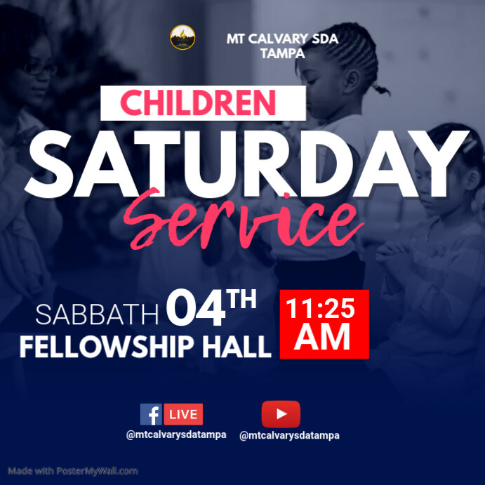 children church service | PosterMyWall