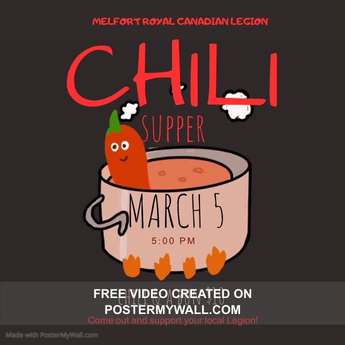 Copy of chili cook off advertisement | PosterMyWall