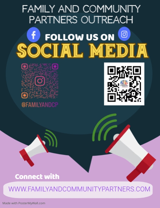 Follow Us on Social Media Flyer | PosterMyWall