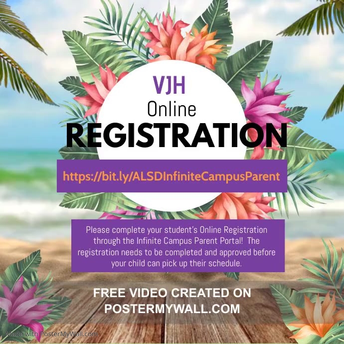 Online Registration Reminder | PosterMyWall