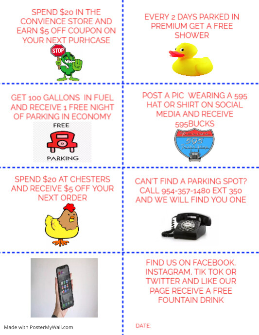 Coupon Flyer (1) | PosterMyWall