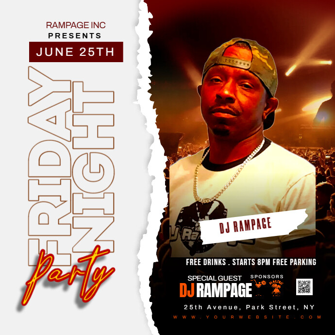 friday night party | PosterMyWall