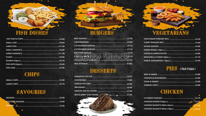 wallington menu 2 (1) | PosterMyWall