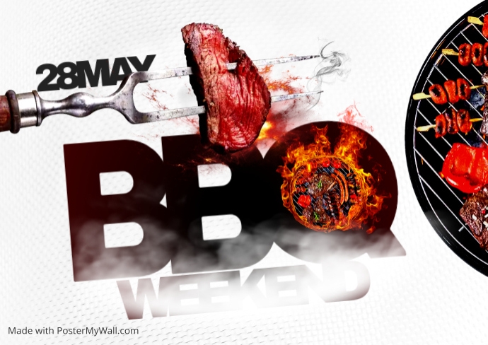 Copy of bbq weekend | PosterMyWall