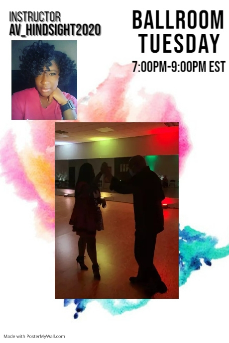 ballroom dancing tuesday | PosterMyWall