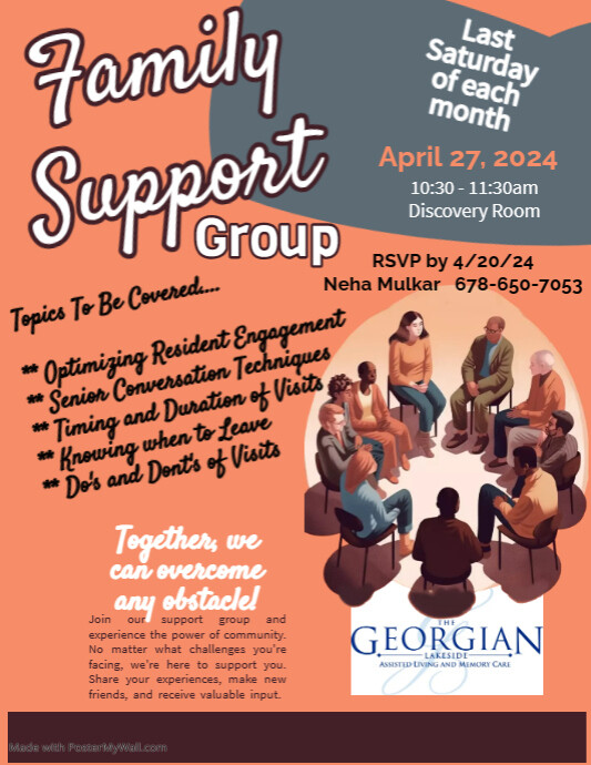 Family Support Group | PosterMyWall