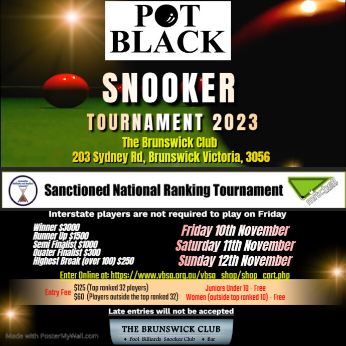 Creative Snooker Tournament Flyer (3) | PosterMyWall