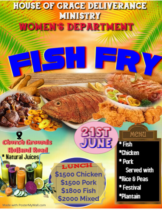 Fish fry flyer | PosterMyWall