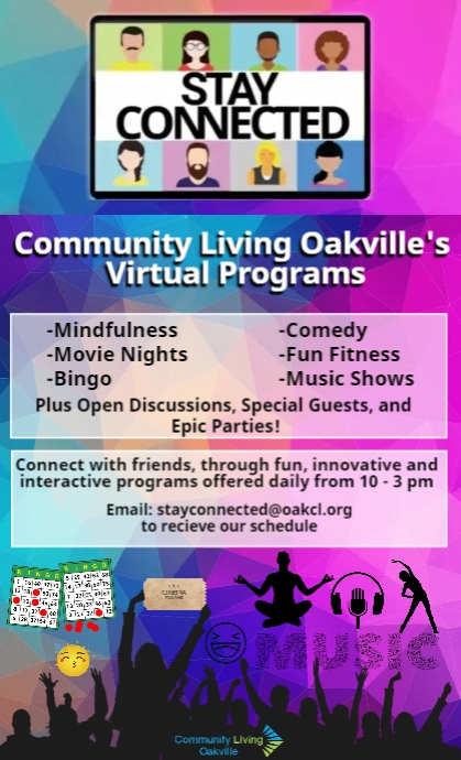 Stay Connected banner | PosterMyWall