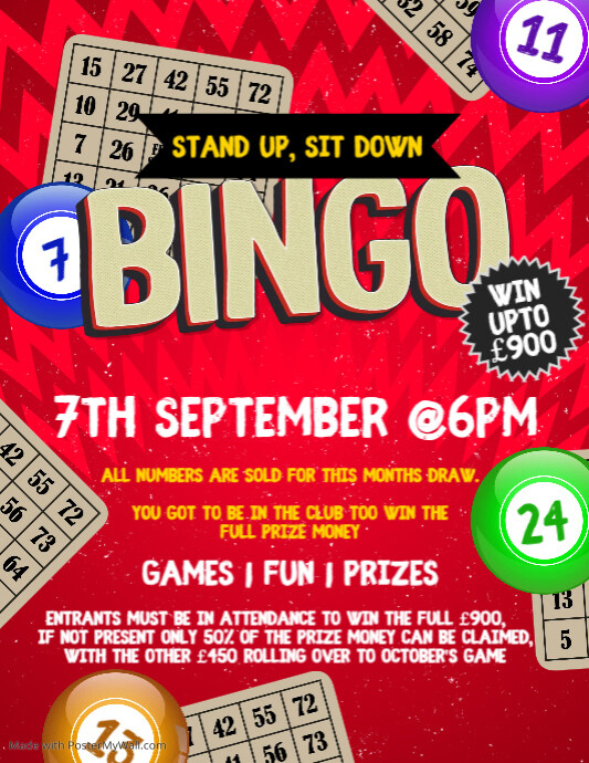 Bingo Flyer | PosterMyWall