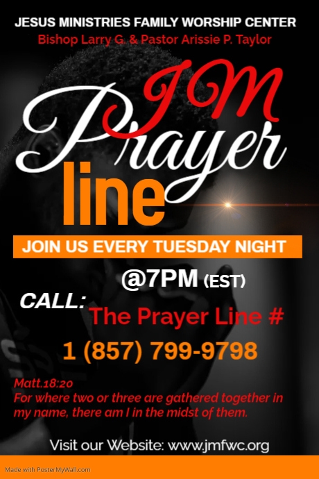 Prayer line | PosterMyWall