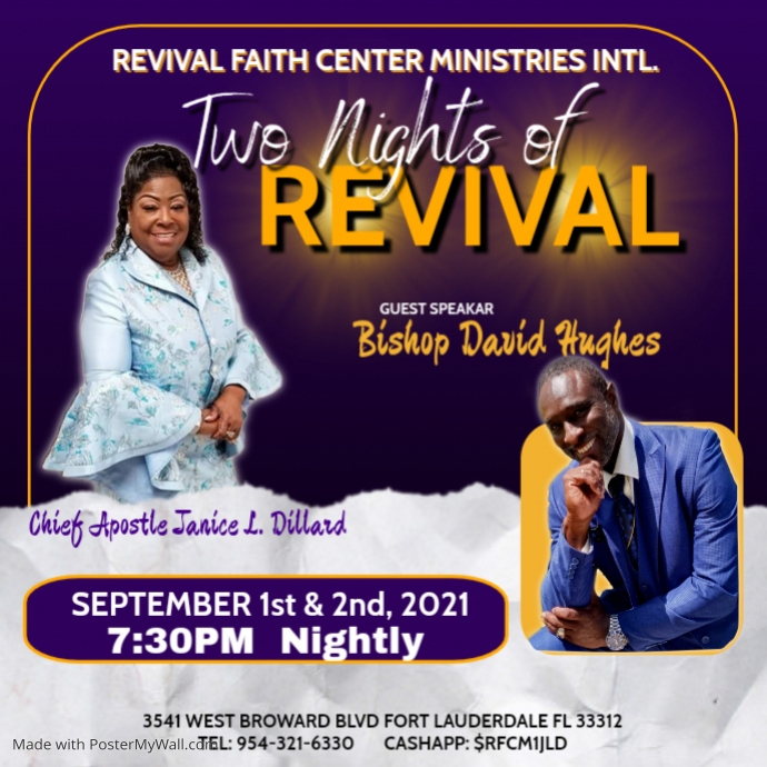Copy of RevivalHUGHS | PosterMyWall