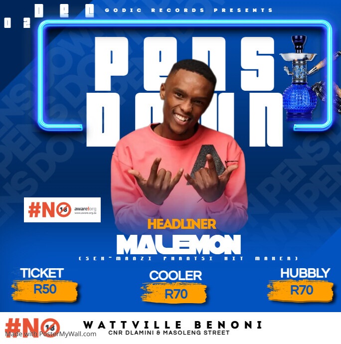 SUNDAY FUNDAY (MALEMON) | PosterMyWall