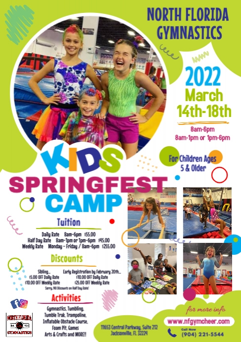 2022 SpringFest Camp Flyer | PosterMyWall