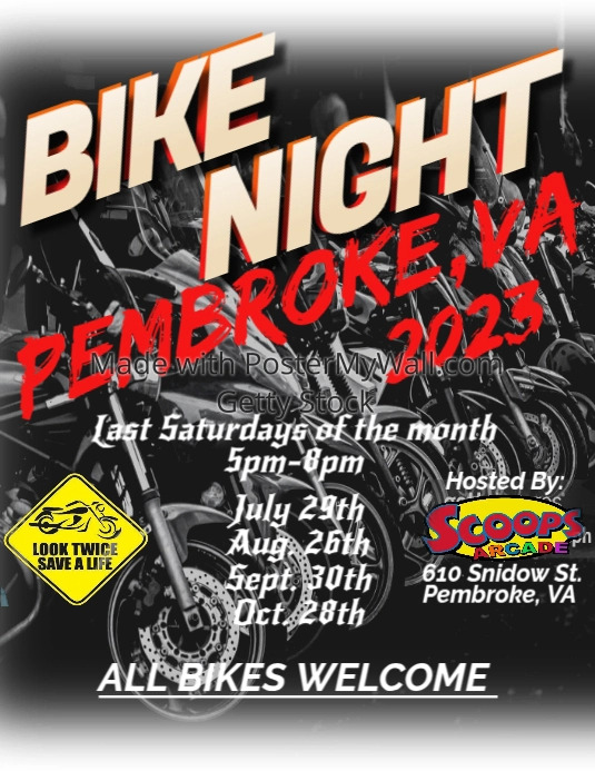 Bike Night Flyer | PosterMyWall