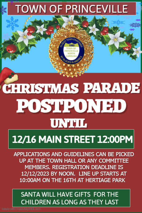 Copy of Copy of Christmas Parade | PosterMyWall
