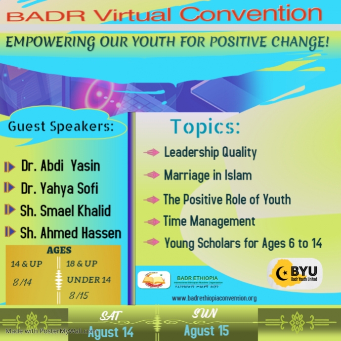 Copy of Copy of BADR Youth | PosterMyWall