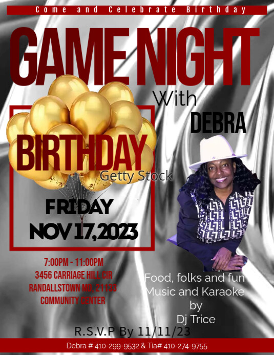 Birthday temp | PosterMyWall