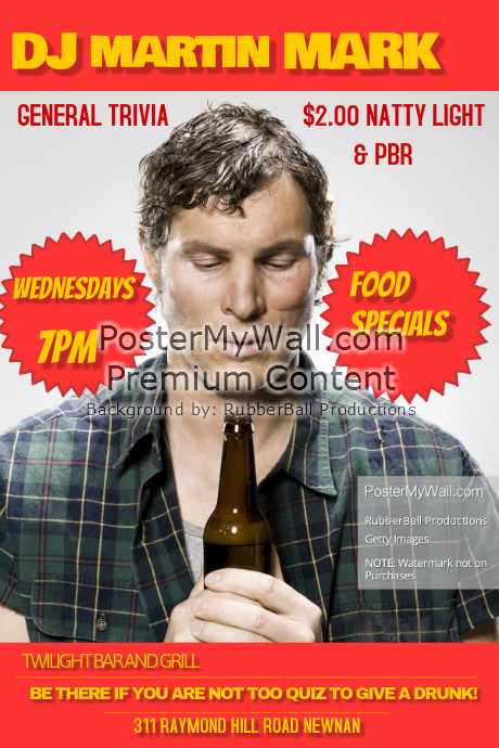 Wednesday Night Trivia PosterMyWall wednesday-night-trivia-postermywall