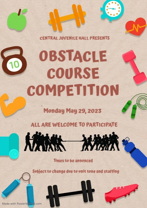 Copy of Fitness party theme invitation | PosterMyWall