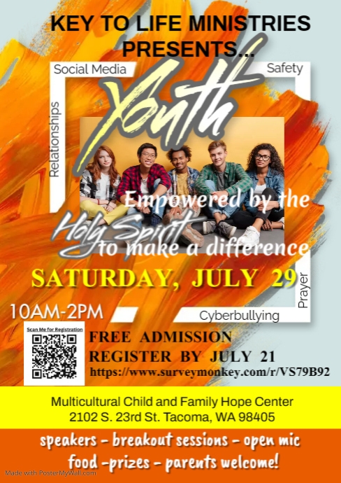 Youth service | PosterMyWall