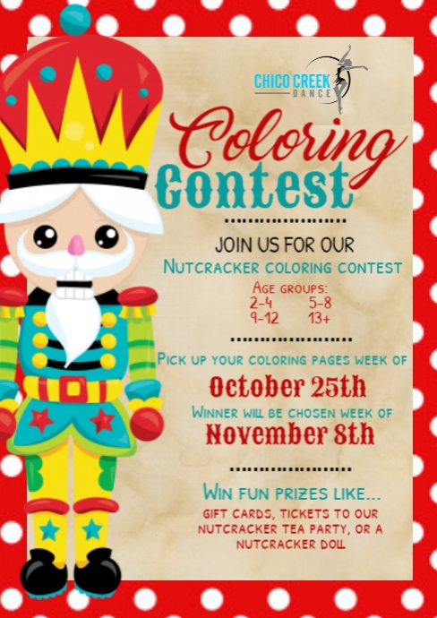 Copy of coloring contest | PosterMyWall