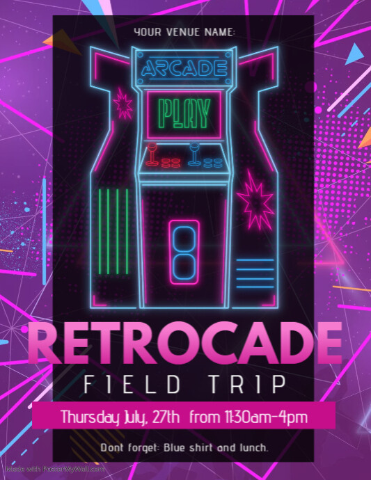 Arcade Tournament Poster | PosterMyWall