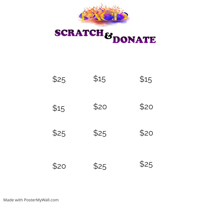 Copy of Scratch Tickets Templates | PosterMyWall