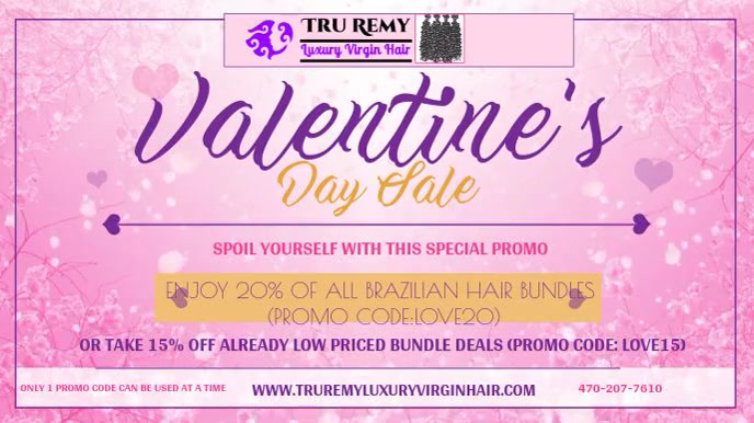 Copy of Tru Remy Valentine Special | PosterMyWall
