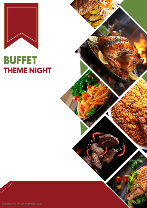 Stylish restaurant flyer | PosterMyWall